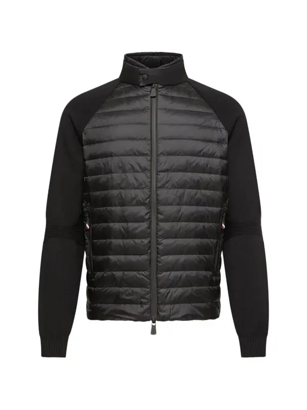 Moncler Grenoble Padded Zip-up Cardigan - Black