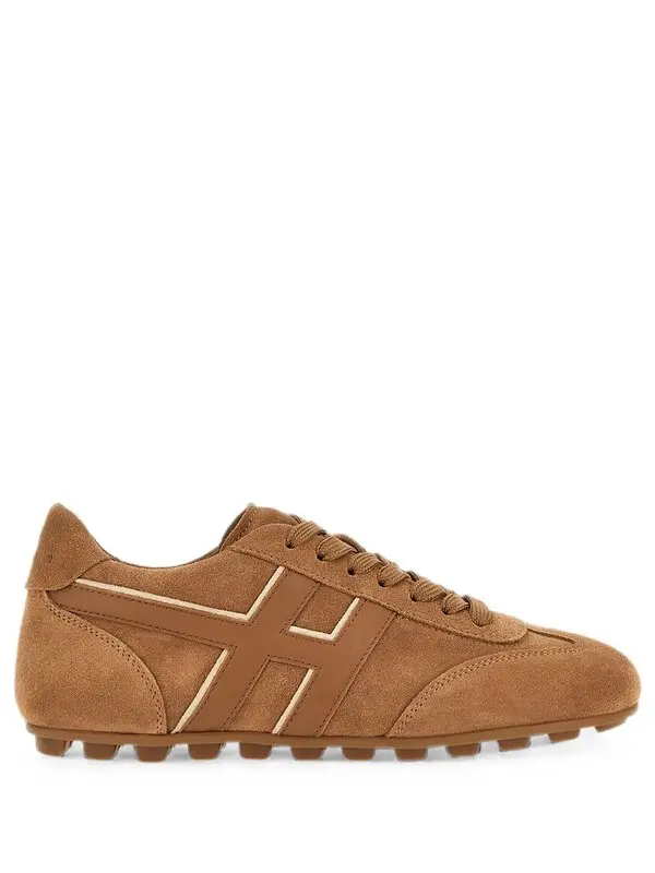 Hogan Olympia Suede Sneakers - Brown