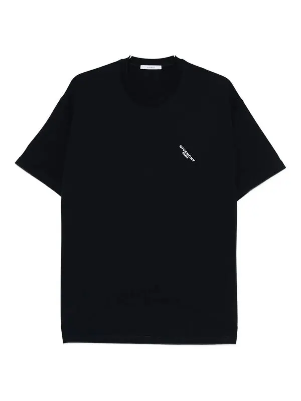 Givenchy Regular Fit Cotton T-shirt With Logo Print