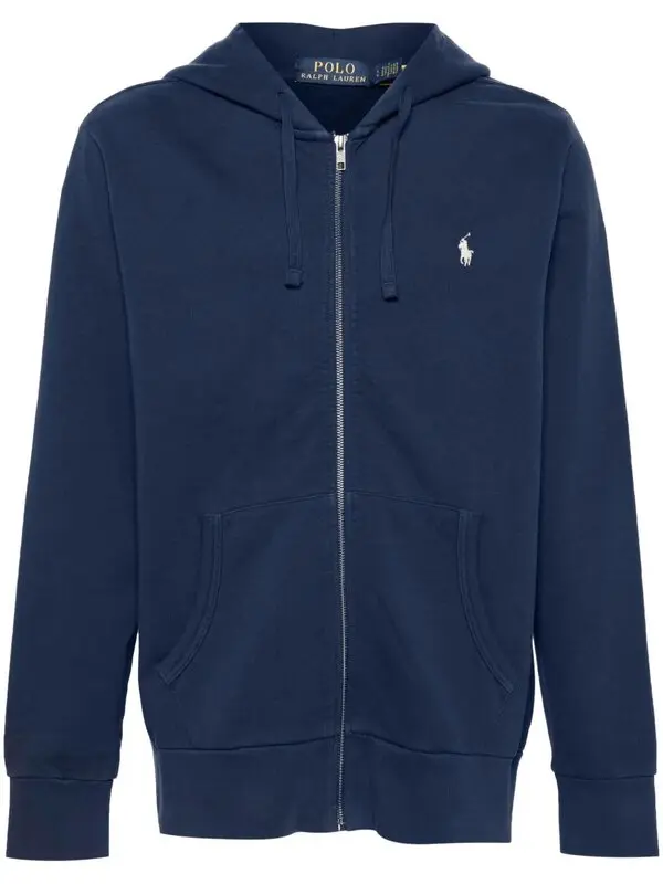 Polo Ralph Lauren Cotton Jersey Full Zip Hoodie