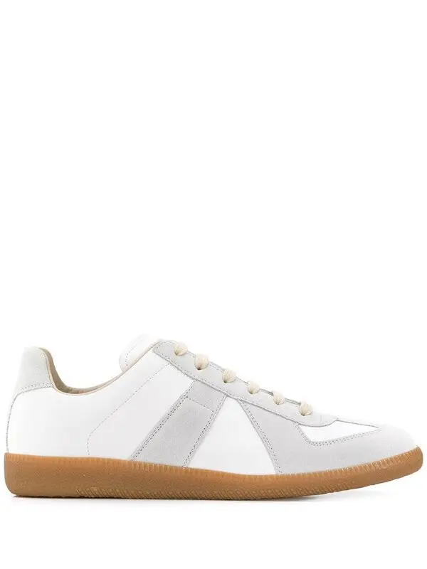 MAISON MARGIELA Nappa And Suede Replica Sneakers - White