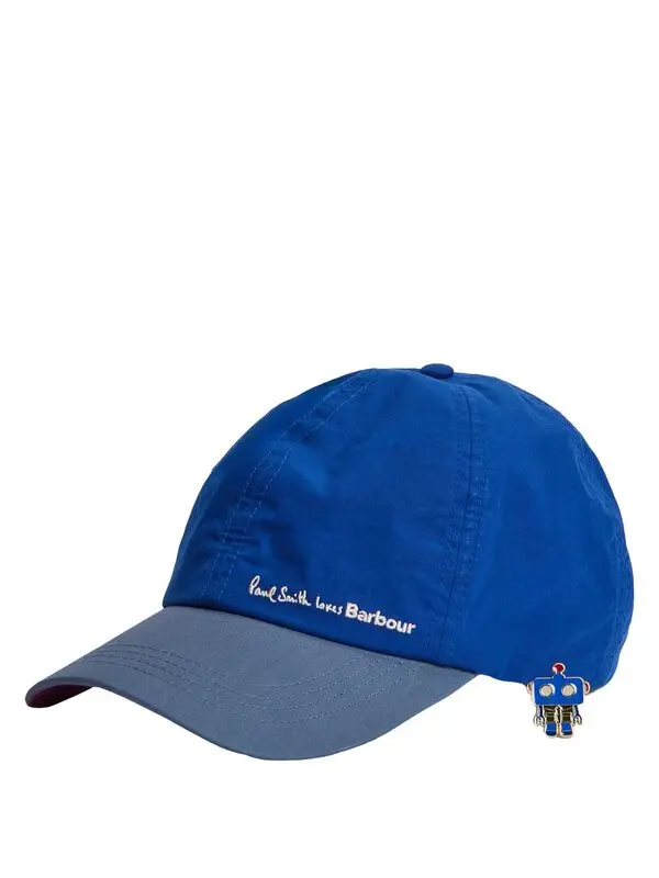 Barbour Paul Smith Loves Baseball Cap - Blue