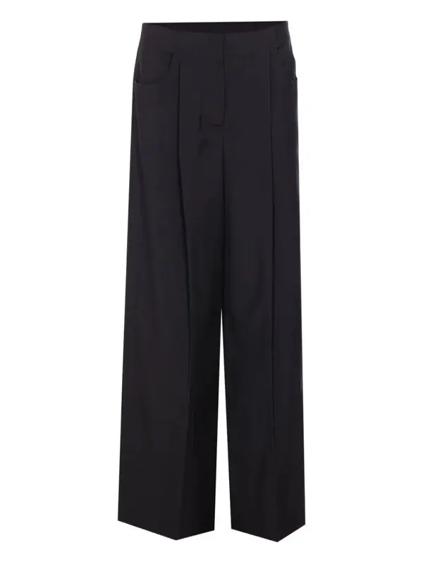 Fendi Wool And Mohair Pants