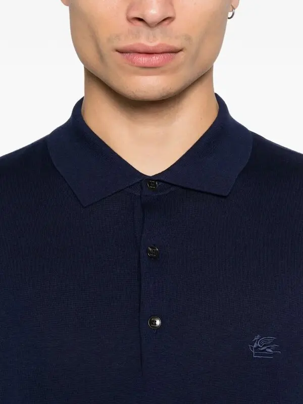 Etro Cotton Knit Polo