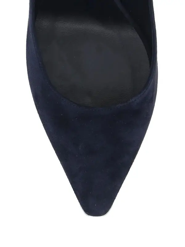 JIMMY CHOO Romy 85 Suede Pumps - Blue