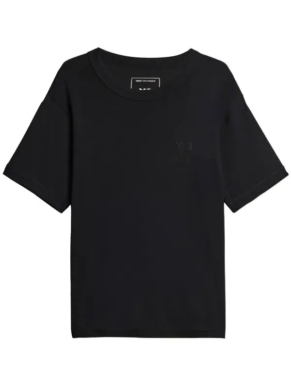 Y3 Slim Cotton T-shirt - Black