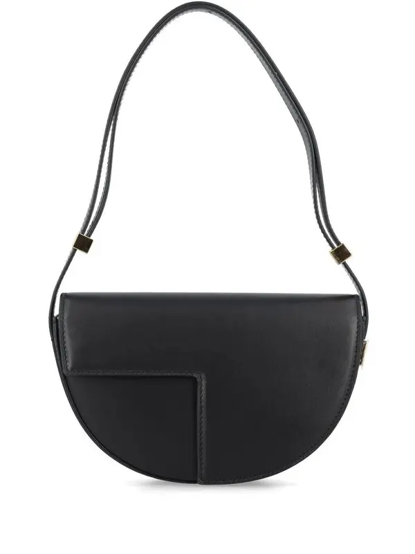 PATOU Le Petit Leather Bag - Black