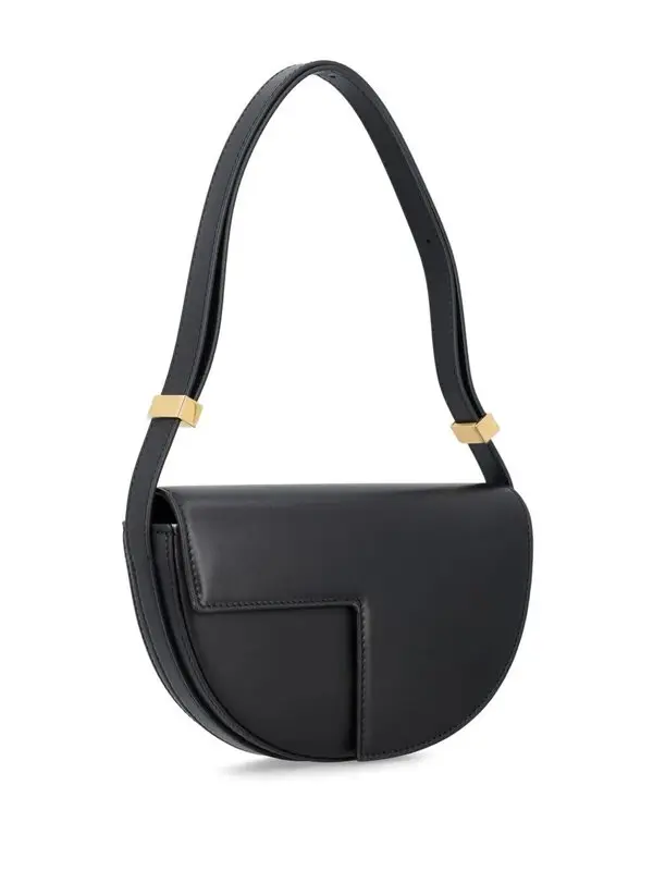 PATOU Le Petit Leather Bag - Black
