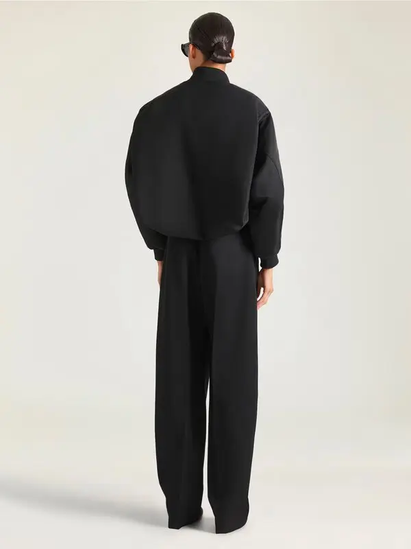 Givenchy Bomber Crop Cocoon Jacket