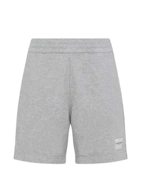 Givenchy Cotton Sports Shorts - Grey