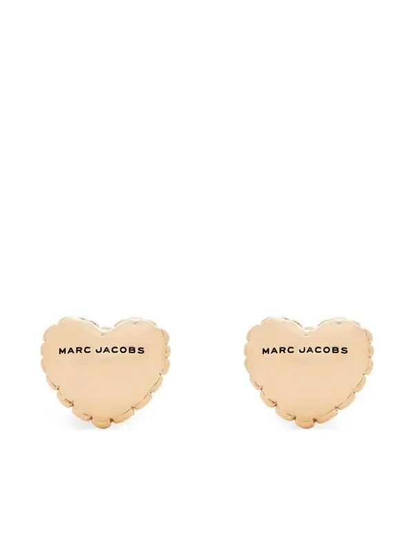 Marc Jacobs Heart Balloon Stud Earrings - Metallic