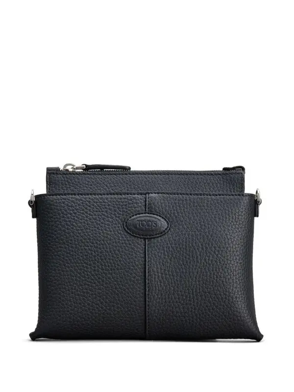 TOD`S Tod's Mini Leather Crossbody Bag - Black