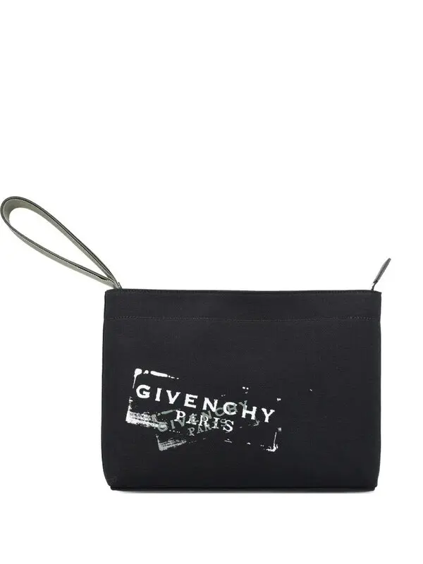 Givenchy Logo Pouch - Black