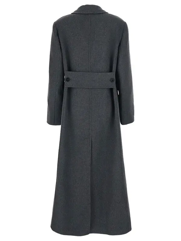 Victoria Beckham Dolce & Gabbana Double-breasted Wool Coat