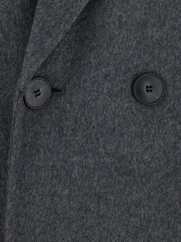 Victoria Beckham Dolce & Gabbana Double-breasted Wool Coat
