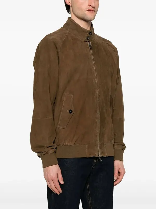 BARACUTA G9 Harrington Suede Jacket