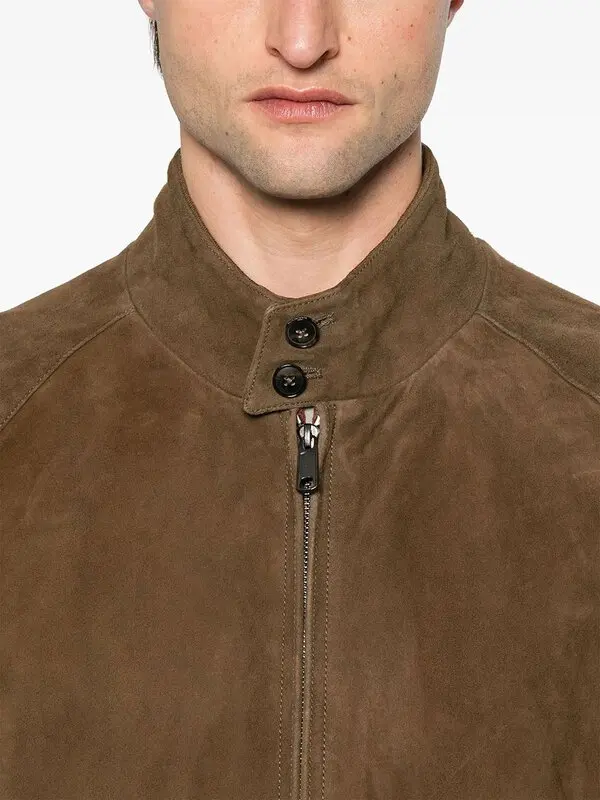 BARACUTA G9 Harrington Suede Jacket