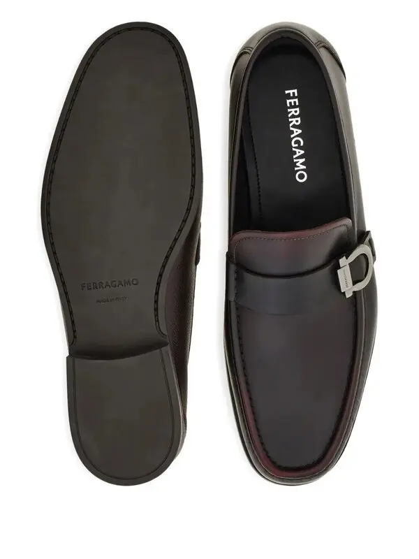 FERRAGAMO Caspian Leather Loafers