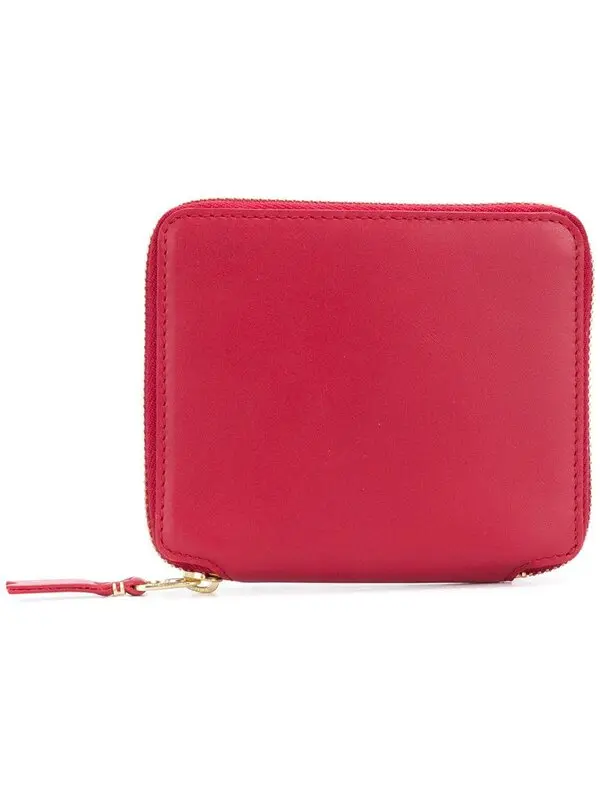 Comme Des Garçons Zip Around Classic Wallet - Red