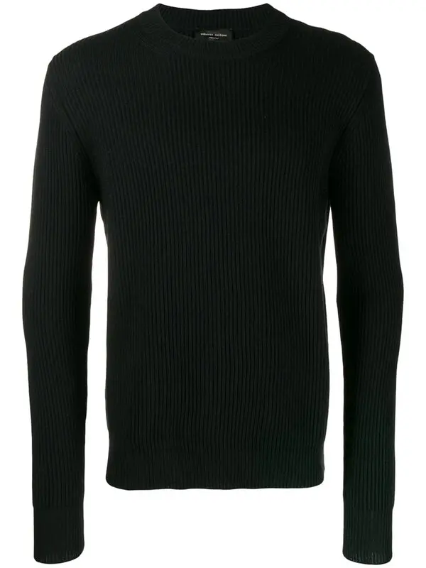 Fendi Crew Neck Pullover - Black