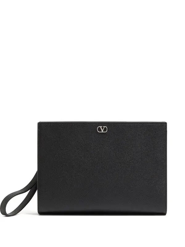 Valentino Garavani Vlogo Signature Pouch - Black