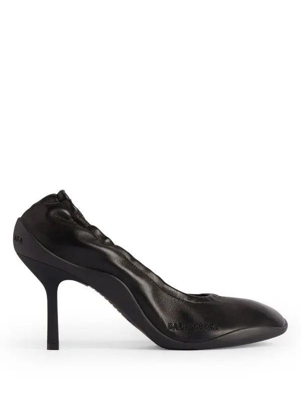 Balenciaga Shibuya 80 Pumps In Shiny Soft Leather