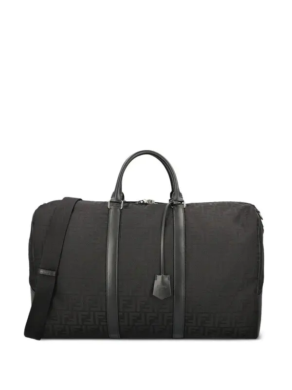 Fendi Large Ff Duffle Bag - Black