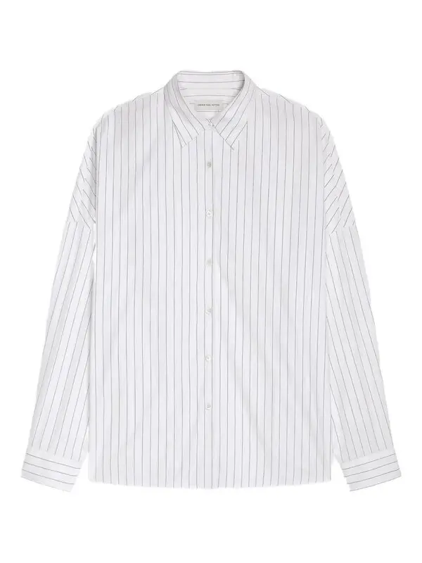 Dries Van Noten Casia Striped Shirt - White