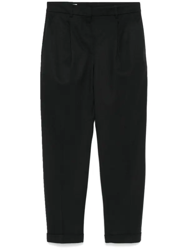 Incotex High-waisted Cropped Trousers