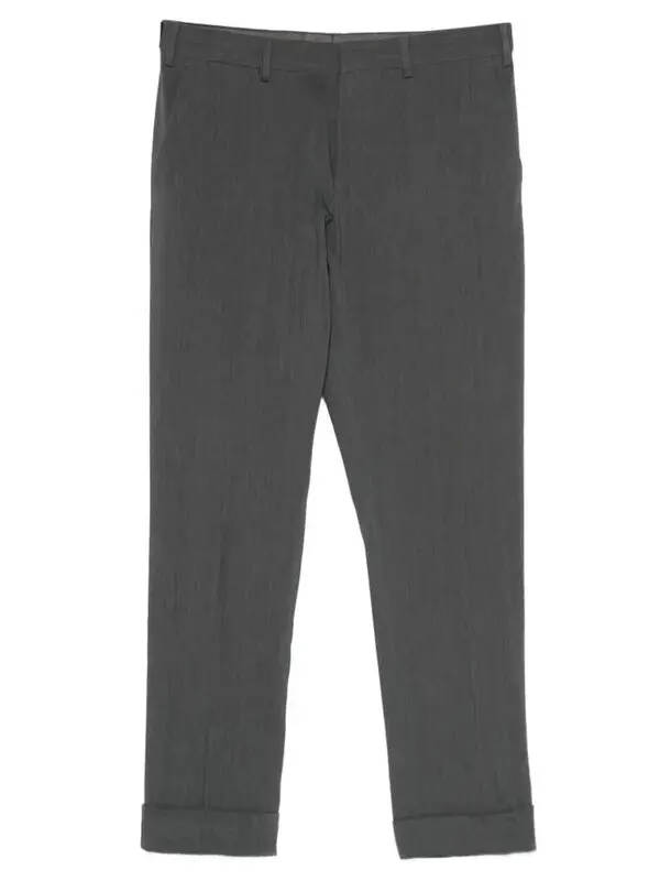 Dries Van Noten Linen Philip Pants - Grey
