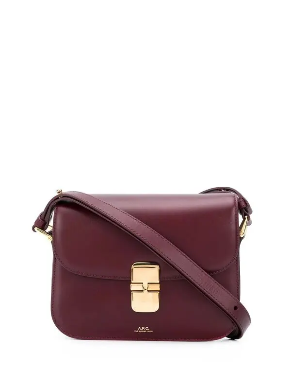 A.p.c. Grace Small Crossbody Bag - Red