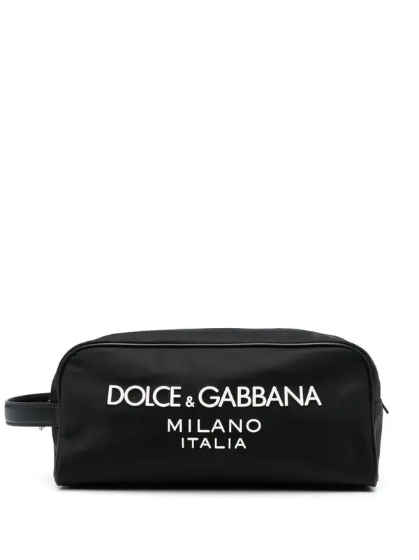 Dolce & Gabbana Logo Detail Pouch - Black