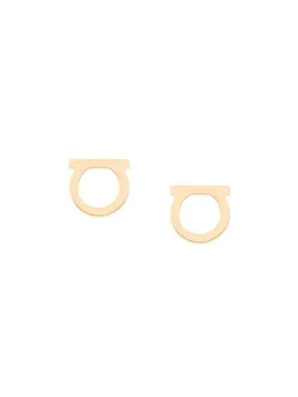 FERRAGAMO Gancini Earrings - Metallic
