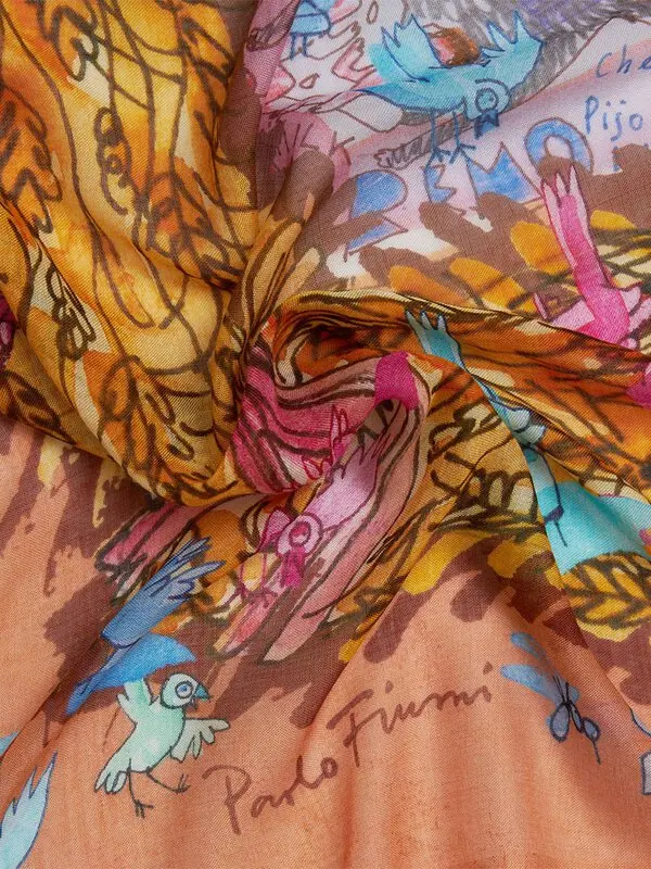 Faliero Sarti In Collaboration With Paolo Fiumi: New Rome Stole - Multi