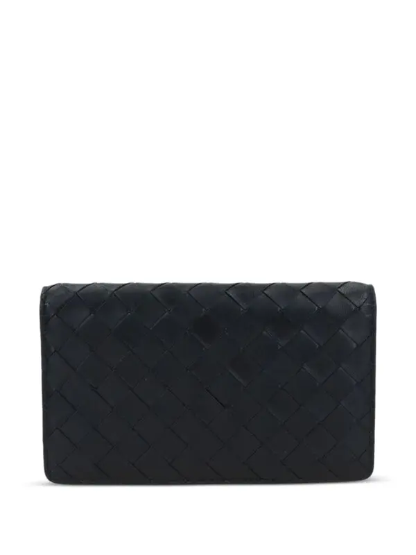 Bottega Veneta Intreccio Pouch - Black