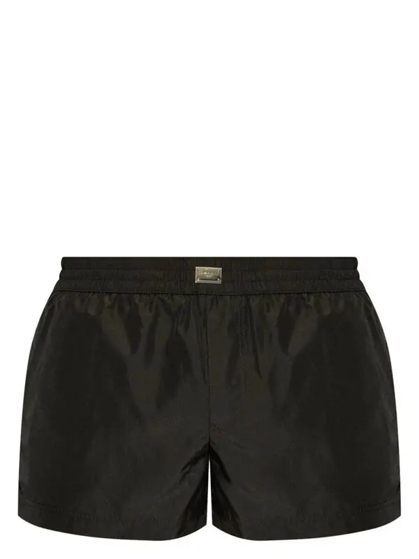 Dolce & Gabbana Short Swim Trunks - Black