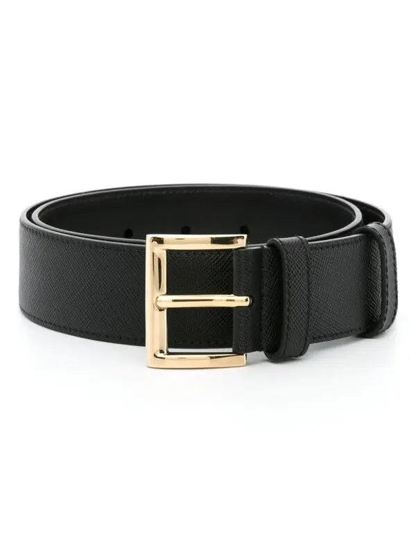 Prada Leather Belt - Black