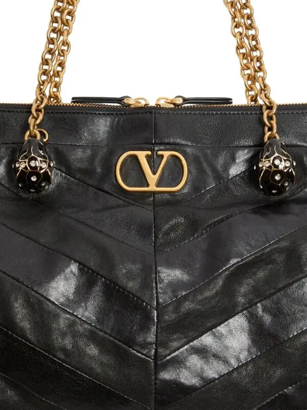 Valentino Garavani Shoulder Bag Panthea - Black