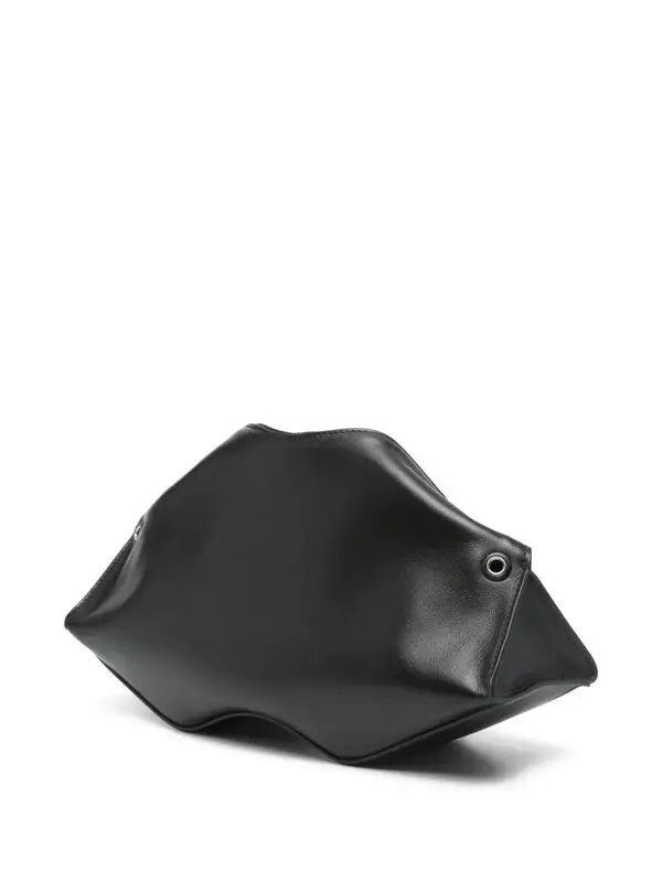 Alexander McQueen Manta Clutch - Black