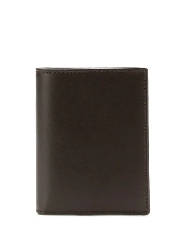 Comme Des Garçons Bi-fold Wallet - Brown