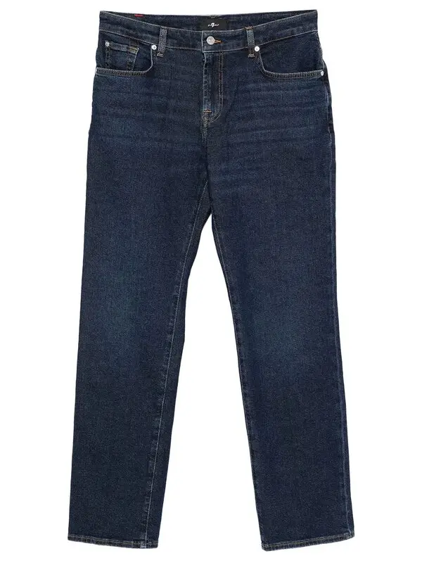 7 For All Mankind Calie Straight-leg Jeans - Blue