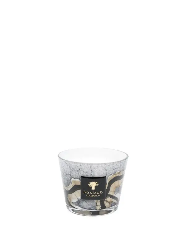 BAOBAB COLLECTION Stones Marble Max 10 Candle - Grey