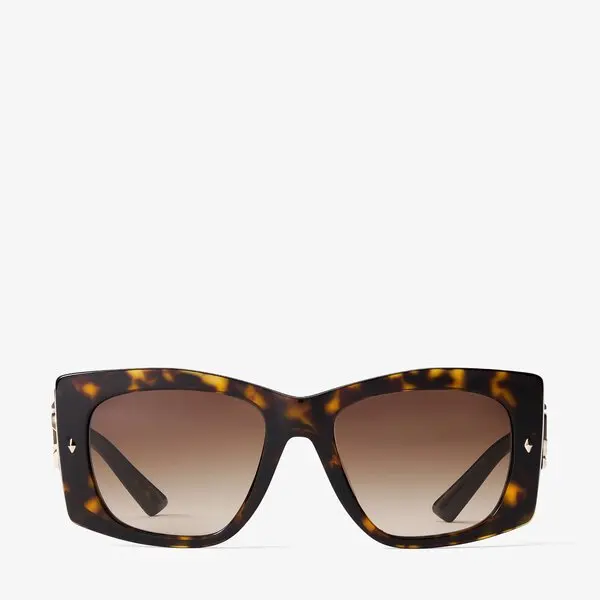 JIMMY CHOO Butterfly Sunglasses - Havana