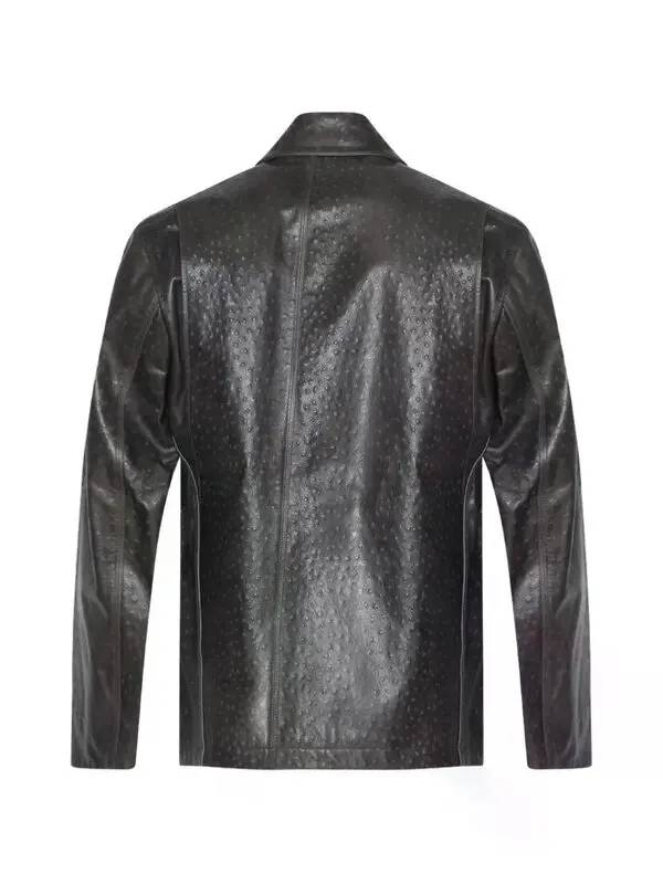 Casablanca Ostrich-effect Workwear Shirt