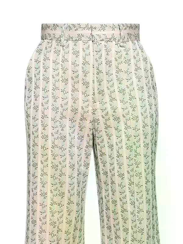 Rosie Assoulin Floral-pattern Trousers