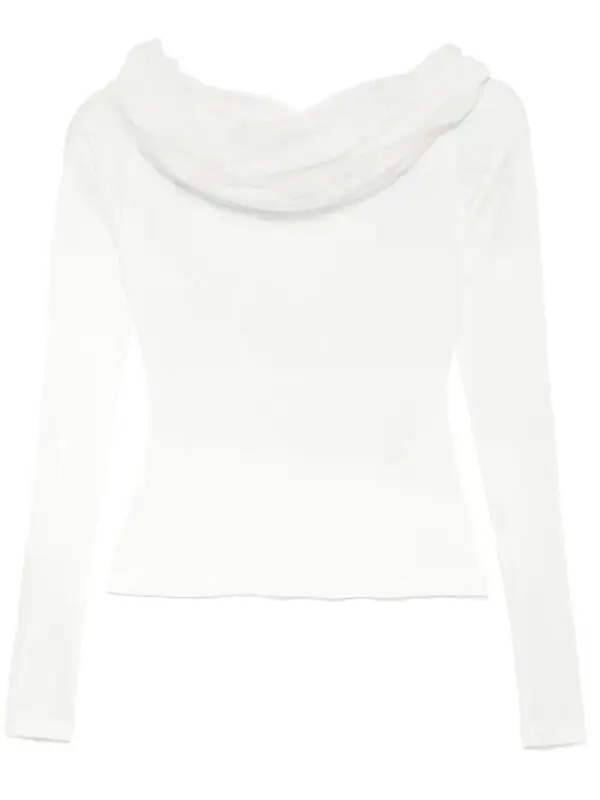 Christopher Esber Sonora Off-shoulder Top - Neutrals