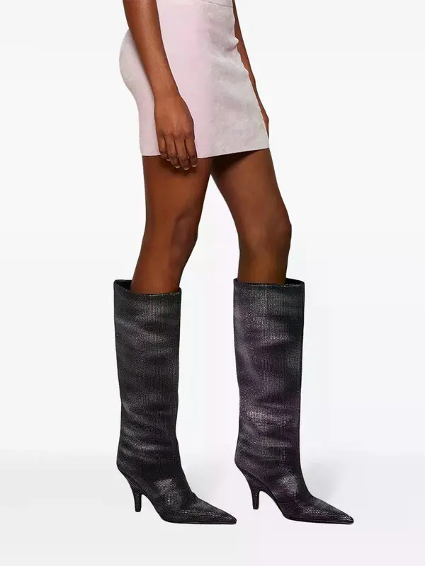 Alexander Wang Diablo Embellished Stiletto Boots