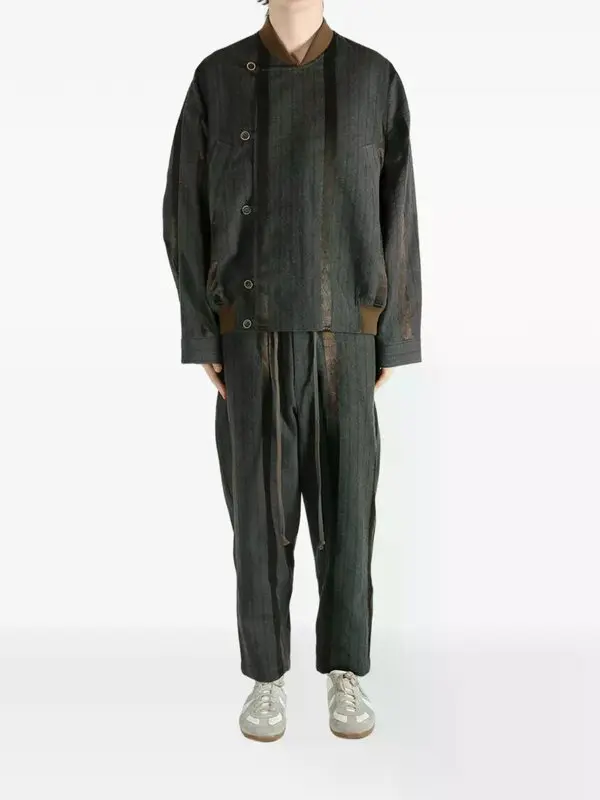 UMA WANG Jovan Striped Jacket