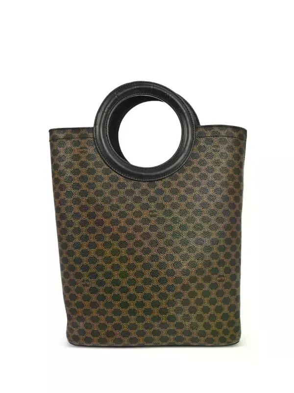 Celine 1990-2000 Macadam Handle Tote Bag