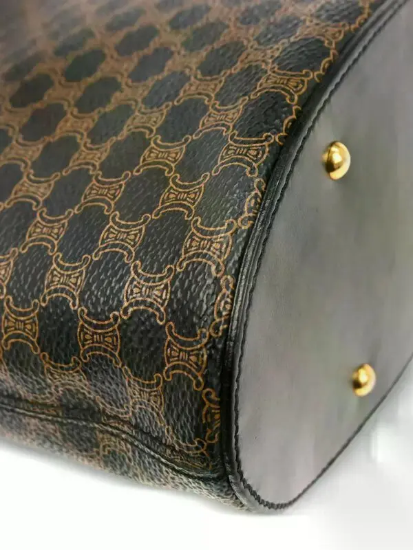 Celine 1990-2000 Macadam Handle Tote Bag